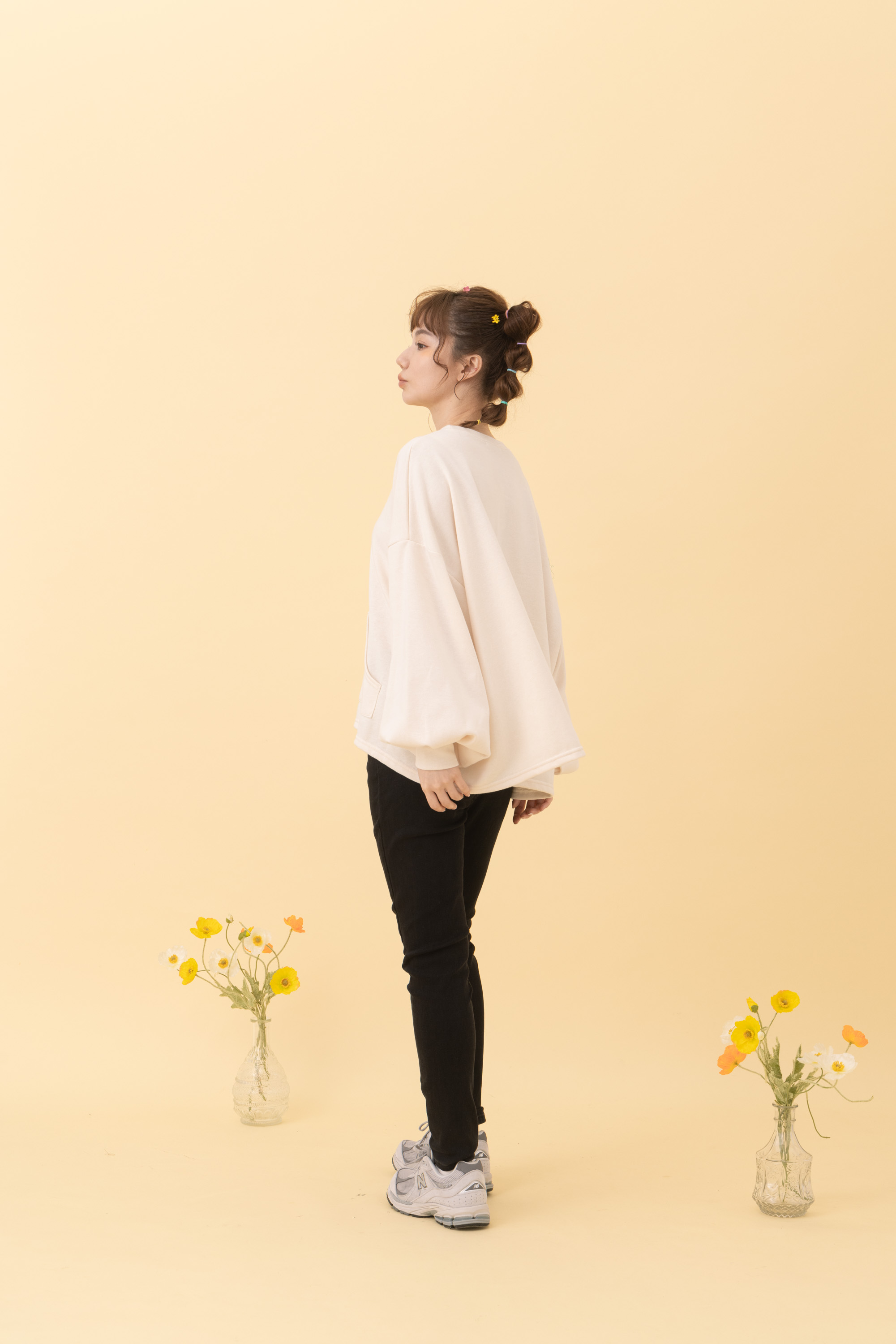 mitu落肩純棉上衣(3色)